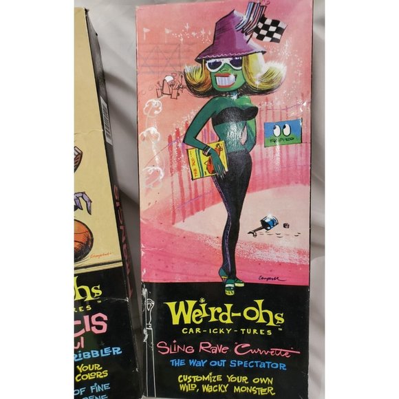 Tony Hawk | Toys | 3 Hawk Weirdohs Model Kits Sling Rave Curvette Wade ...